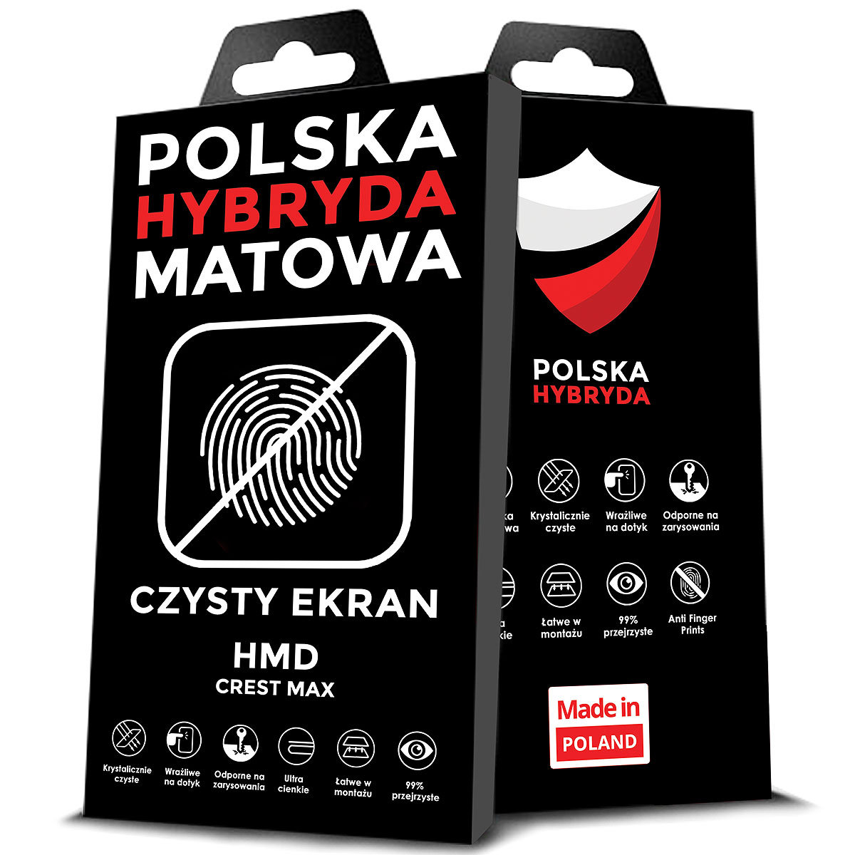 FOLIA MATOWA DO HMD CREST MAX HYDROŻELOWA BRAK ODCISKÓW PALCÓW ORYGINAŁ ...