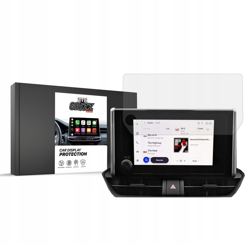 Folia matowa GrizzGlass CarDisplay Protection do Toyota RAV-4 5 - Inna ...