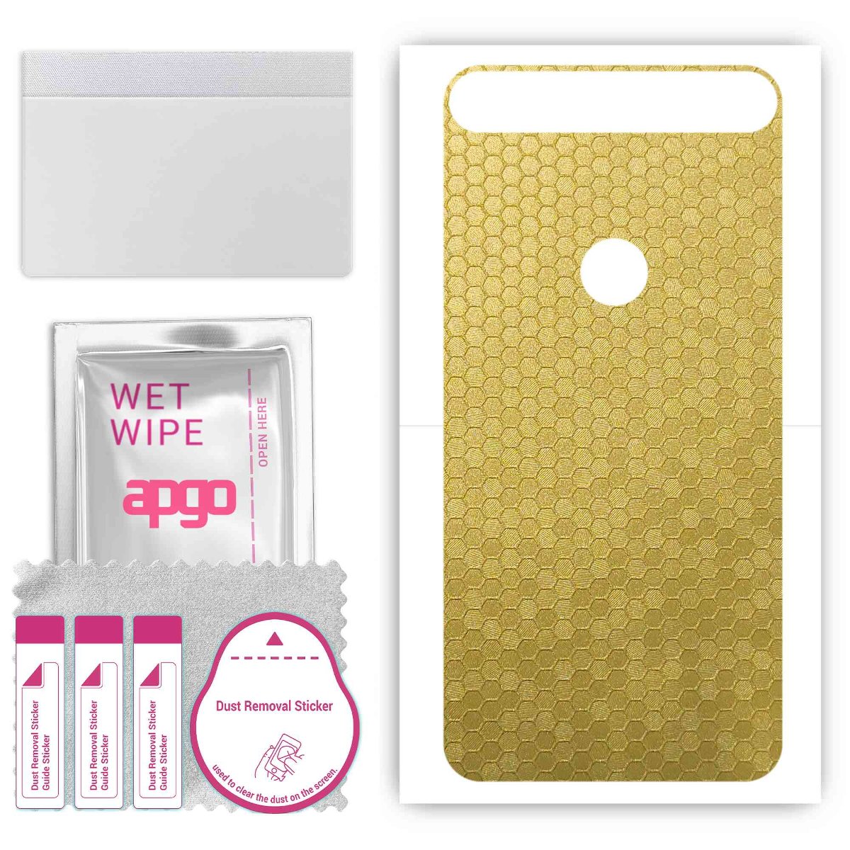 Folia naklejka skórka strukturalna na TYŁ do Huawei Nexus 6P - Plaster ...