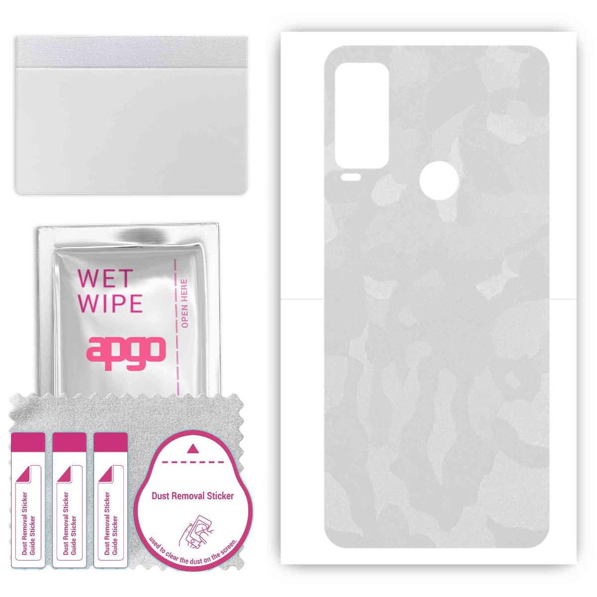 Folia naklejka skórka strukturalna na TYŁ do Sharp Simple Sumaho 6 ...