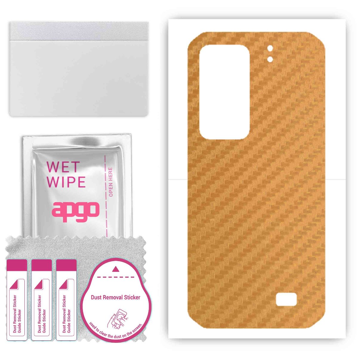 Folia naklejka skórka strukturalna na TYŁ do Ulefone Armor 11T - Carbon ...