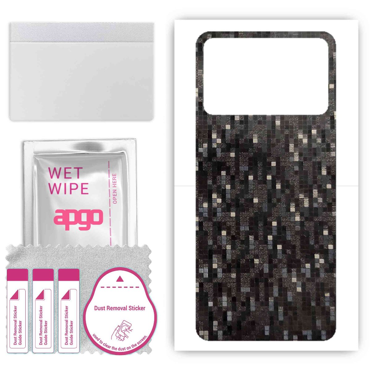 Folia naklejka skórka strukturalna na TYŁ do Xiaomi Poco X4 Pro ...