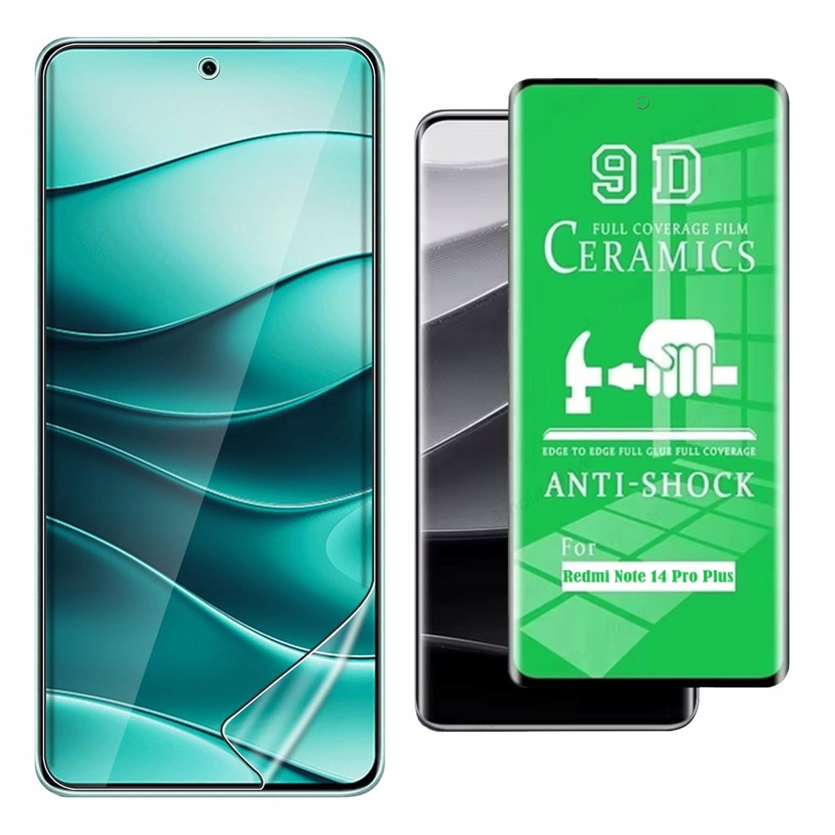 Folia ochronna 3D na ekran do xiaomi redmi note 14 pro 5G / 14 Pro Plus ...