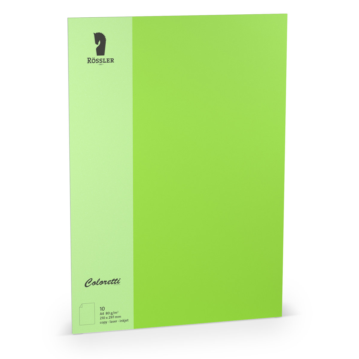 FOLIO A4 COLORETTI 10 SZT. ZIELONA PIĘĆ - Inna marka | Sklep EMPIK.COM