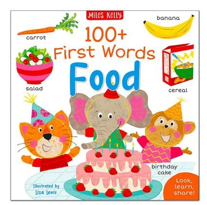 Food: 100+ First Words - Miles Kelly | Książka w Empik