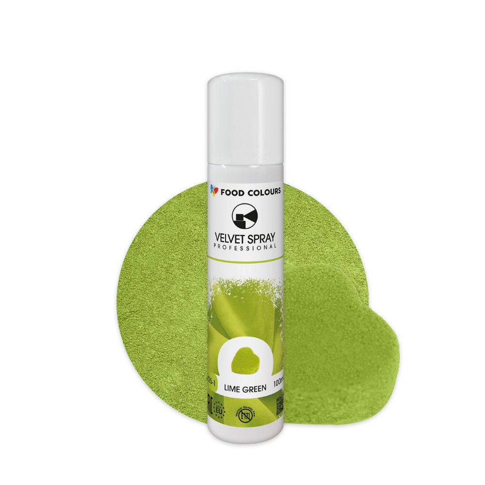 Food Colours Velvet Spray Lime Green 100ml - Food Colours | Sklep EMPIK.COM