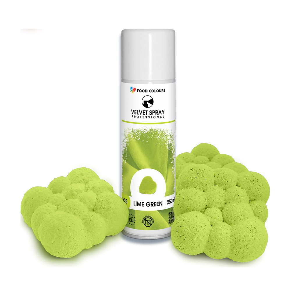 Food Colours Velvet Spray Lime Green 250ml - Inna marka | Sklep EMPIK.COM