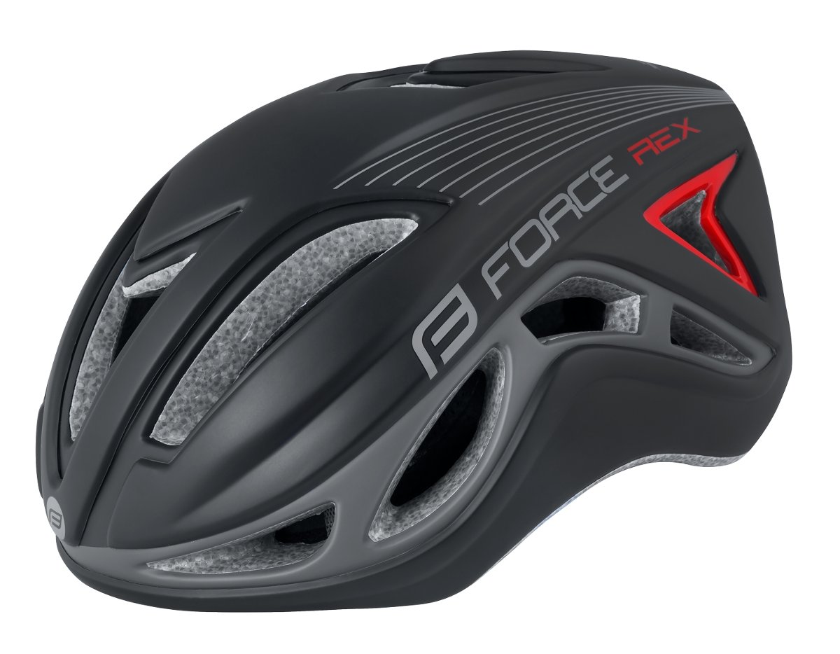 FORCE REX kask rowerowy czarny mat - Force | Sport Sklep EMPIK.COM