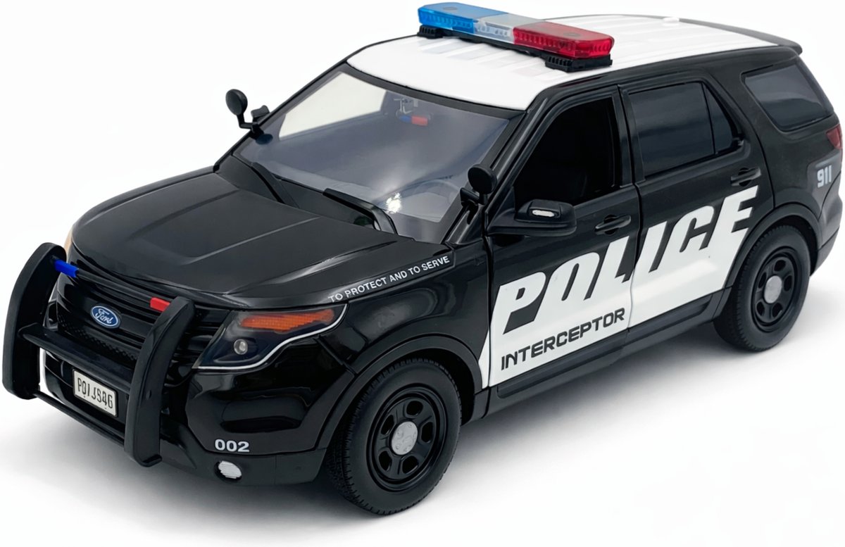 Ford Explorer Police Interceptor Utility USA 2015 1:18 Motormax 73540 ...