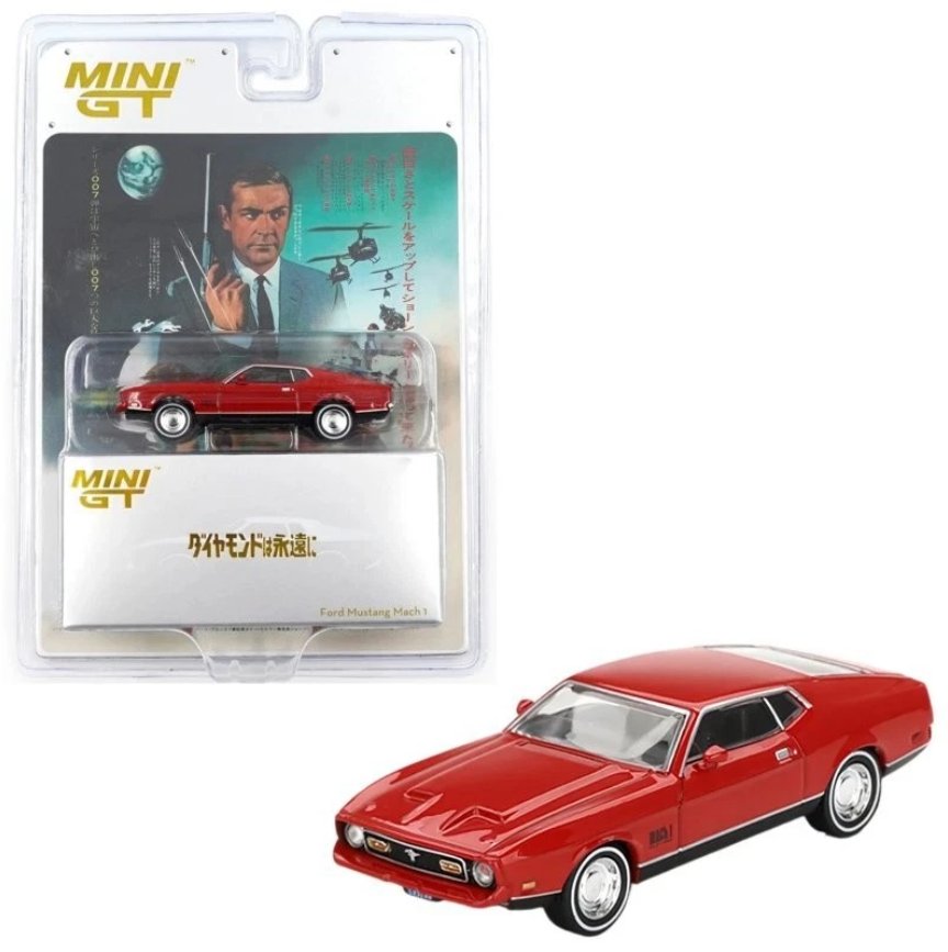 Ford Mustang Mach 4 - Diamonds Are Forever - Japanese Blister 1971 Mini ...