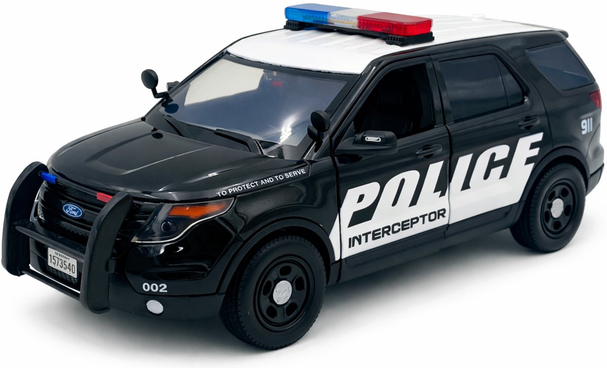 Ford Police Interceptor Utility 2015 światło / dźwięk 1:18 Motormax ...