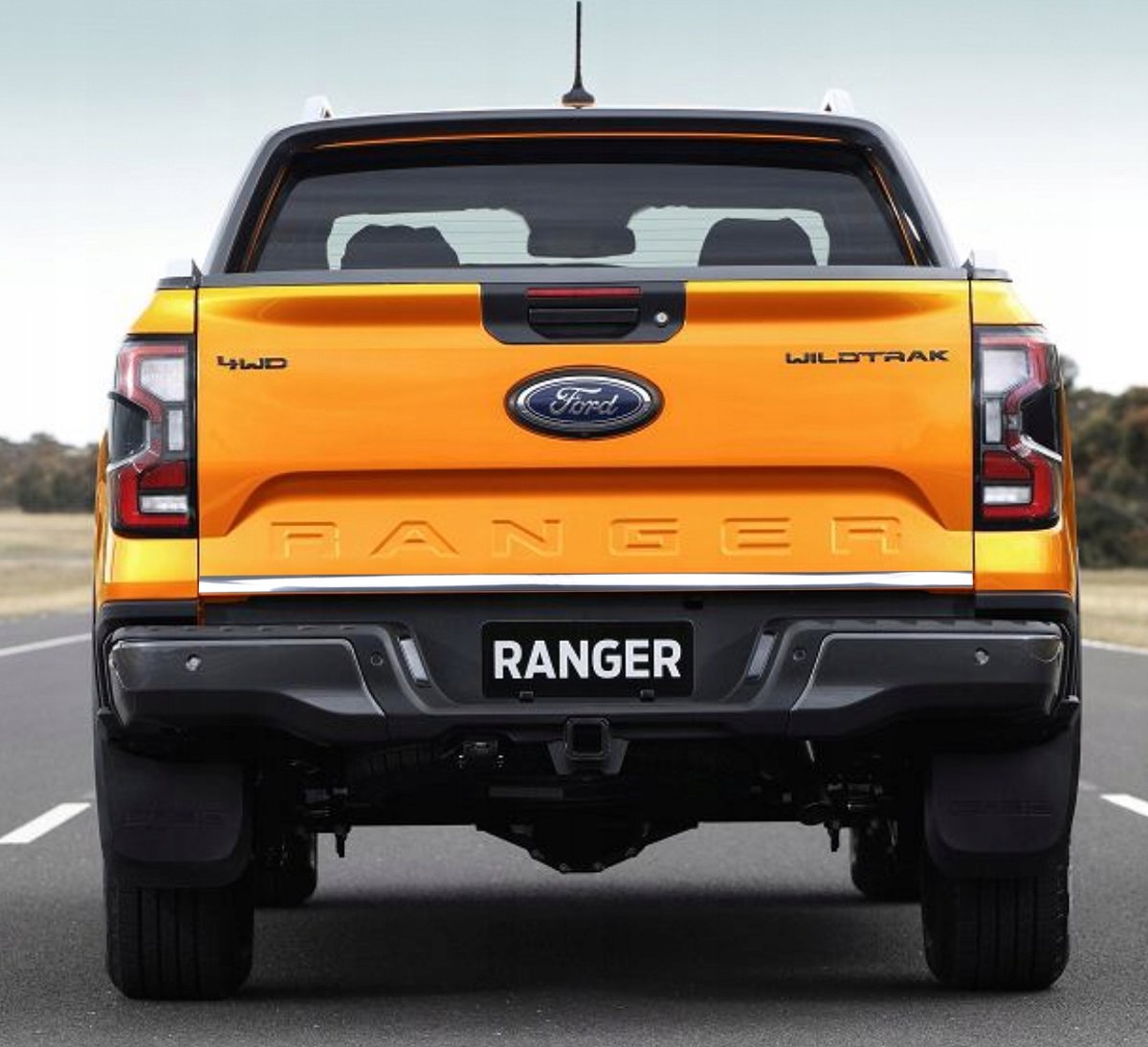 Ford Ranger VI 21+ LISTWA CHROM na Klapę bagażnik - Martig | Motoryzacja EMPIK