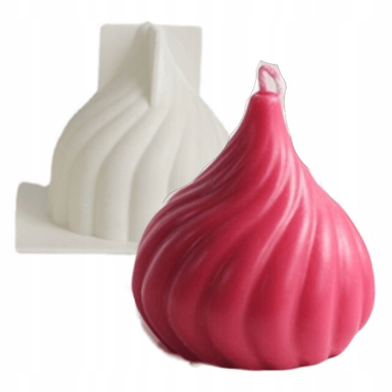 Foremka silikonowa do świec 3D beza bezik DIY - Kastom | Sklep EMPIK.COM