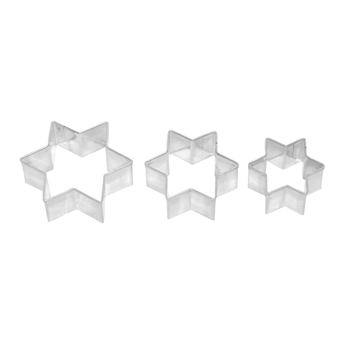 Foremki do wykrawania GWIAZDKI 4.5/5.5/6.5 cm - Birkmann | Sklep EMPIK.COM