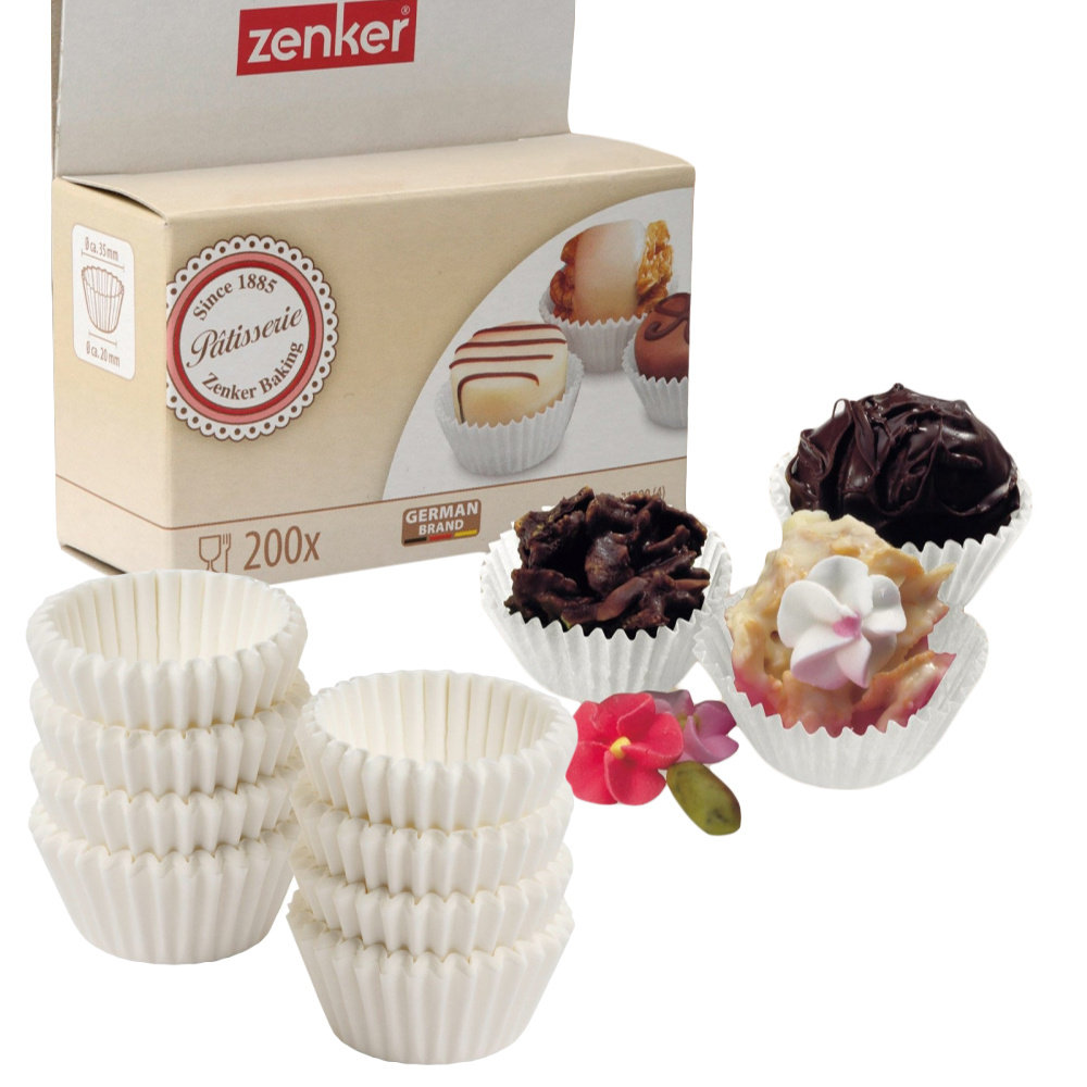 Foremki papierowe do pralinek 200 sztuk ZENKER 31280 - Zenker ...