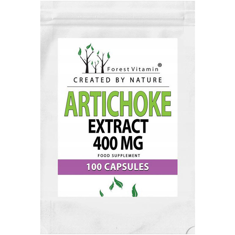 FOREST VITAMIN Artichoke Extract 400mg 100caps | Sklep EMPIK.COM