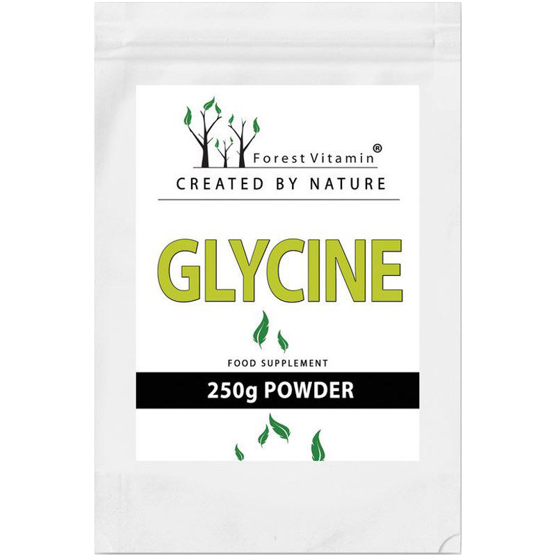 FOREST VITAMIN Glycine Powder 250g Natural | Sklep EMPIK.COM