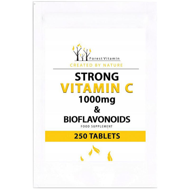 Forest Vitamin, Strong Vitamin C 1000mg&Bioflavonoids, 60 tab ...