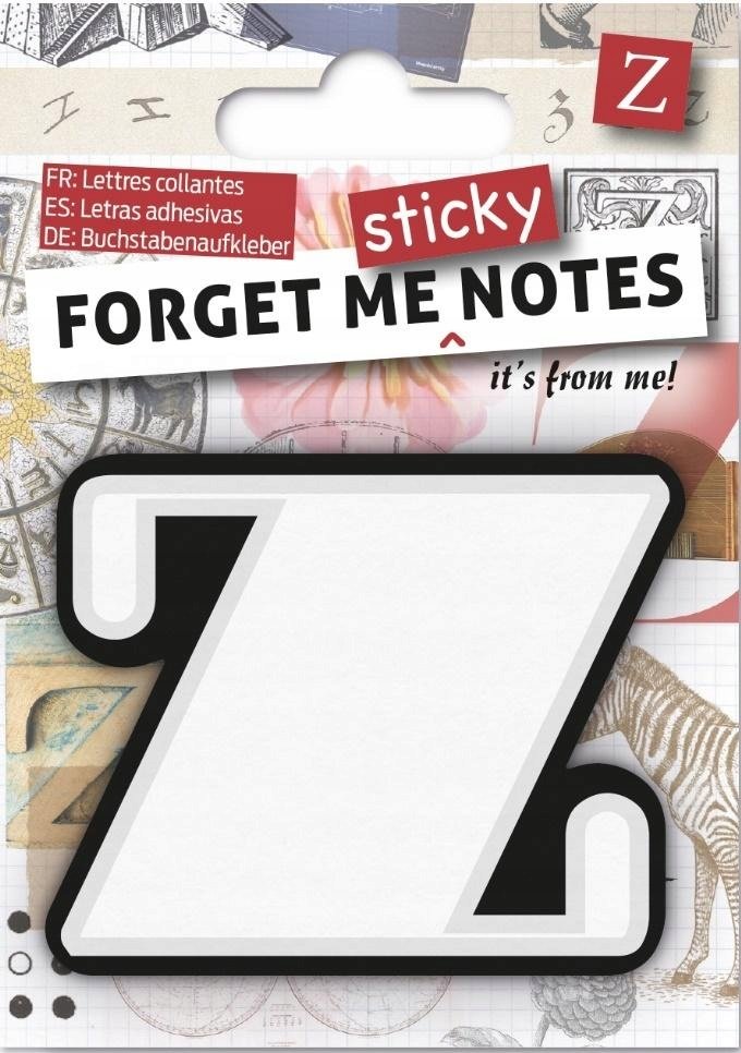 Forget me sticky notes kart samoprzylepne litera Z - IF | Sklep EMPIK.COM