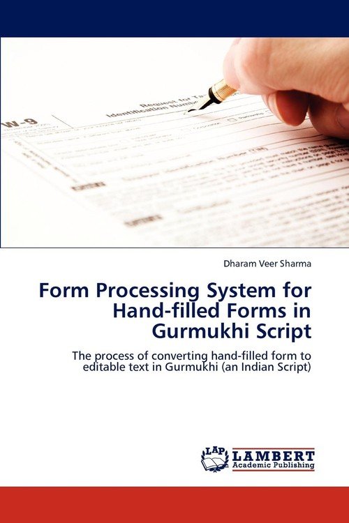 Form Processing System for Hand-filled Forms in Gurmukhi Script ...