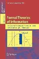 Formal Theories of Information - Springer-Verlag Gmbh | Książka w Empik