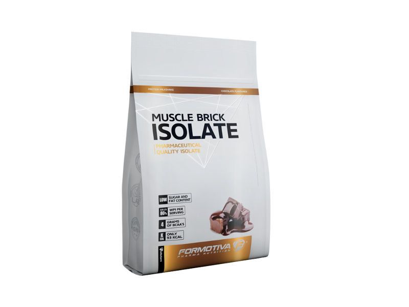 Formotiva, Booster treningowy, Muscle Brick Isolate, czekolada, 600 g ...