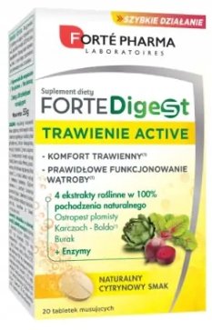 Forte Digest Trawienie Active Forte Pharma, 20 Tab. | Sklep EMPIK.COM