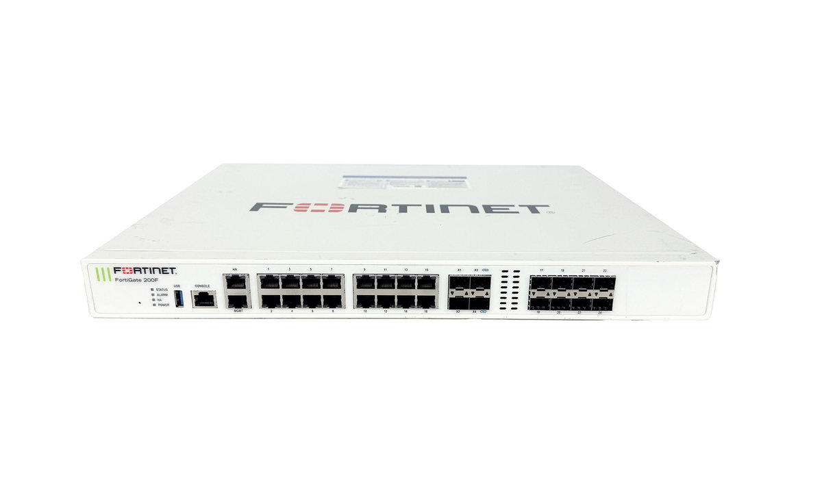 Fortinet FortiGate 200F FG-200F Firewall Multiple GE RJ45, GE SFP, and ...