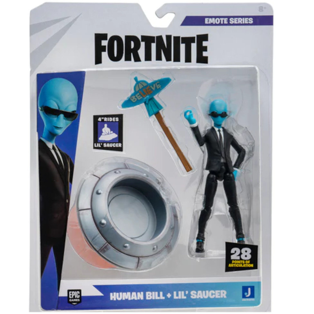 Fortnite Emote Series Human Bill + Lil' Saucer - JAZWARES | Sklep EMPIK.COM