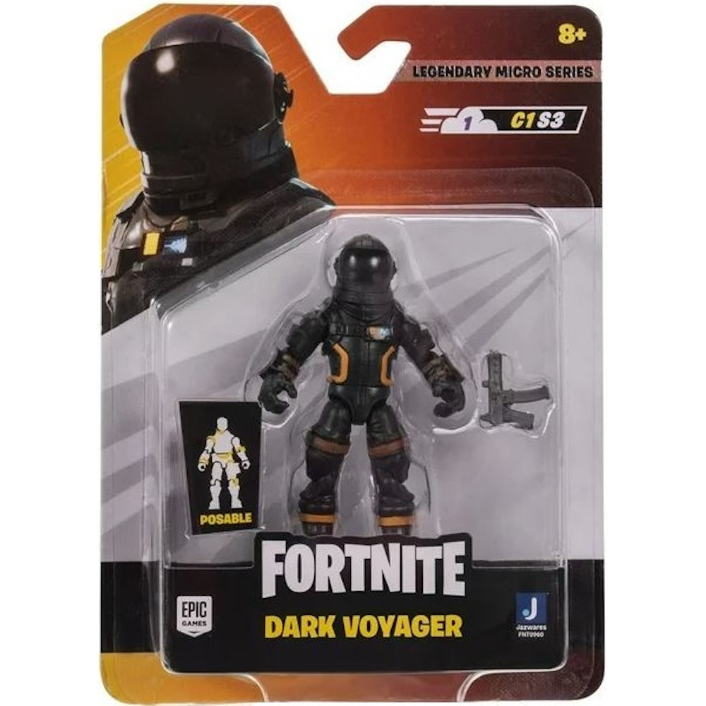 Fortnite Legendary Micro Series Oryginalna Ruchoma Figurka Dark Voyager ...