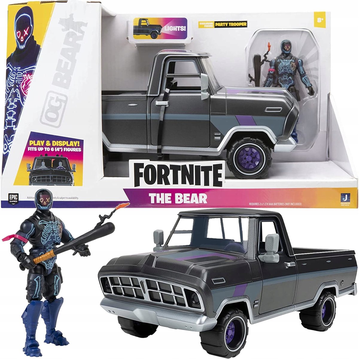 Fortnite The Bear Pojazd + Figurka Party Trooper - JAZWARES | Sklep ...