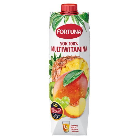 Fortuna Sok 100 % Multiwitamina 1 L - M&C | Sklep EMPIK.COM