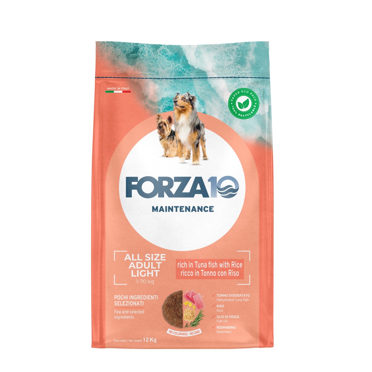 Forza10 Light Maintenance Z Tuńczykiem I Ryżem Dla Psa 12Kg - Forza10 | Sklep EMPIK.COM