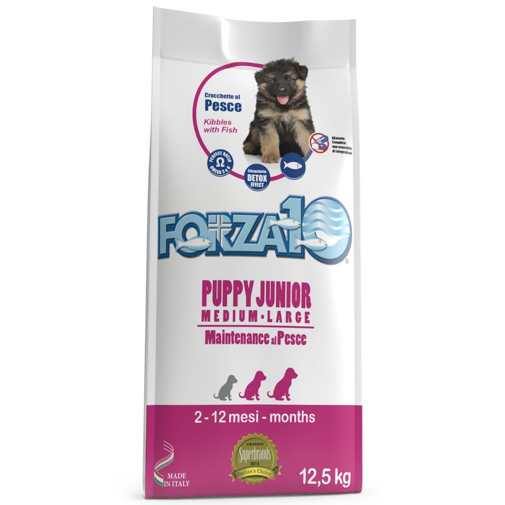Forza10 M/l Maintenance Puppy Junior Ryba Dla Szczeniąt Dużych I Średnich Ras 12,5kg - Forza10 ...