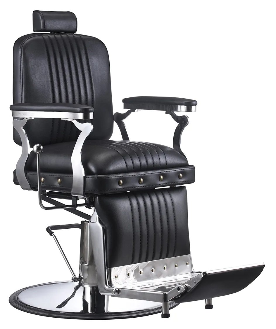 Fotel fryzjerski barberski hydrauliczny do salonu fryzjerskiego barber ...