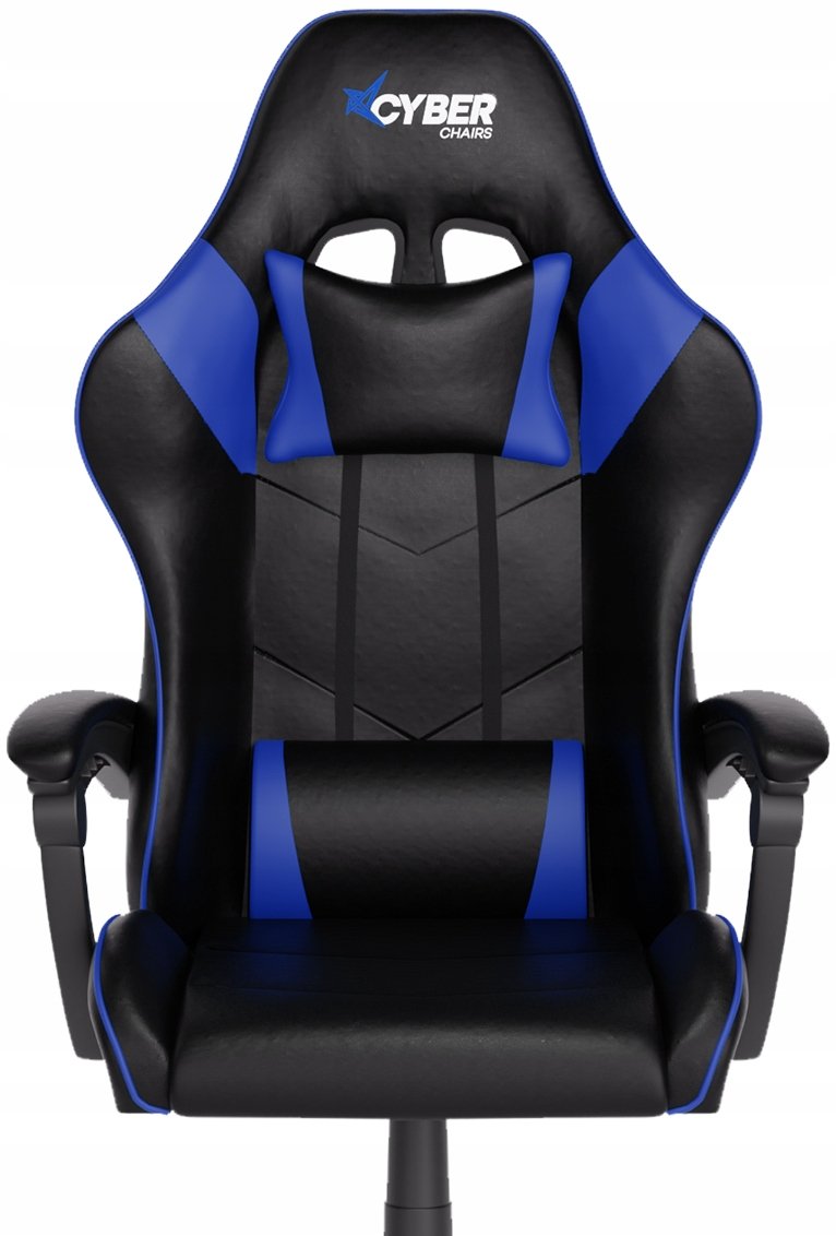 FOTEL GAMINGOWY CYBER CHAIRS X-LOGIC BLUE - BIUROWY - CyberChairs ...
