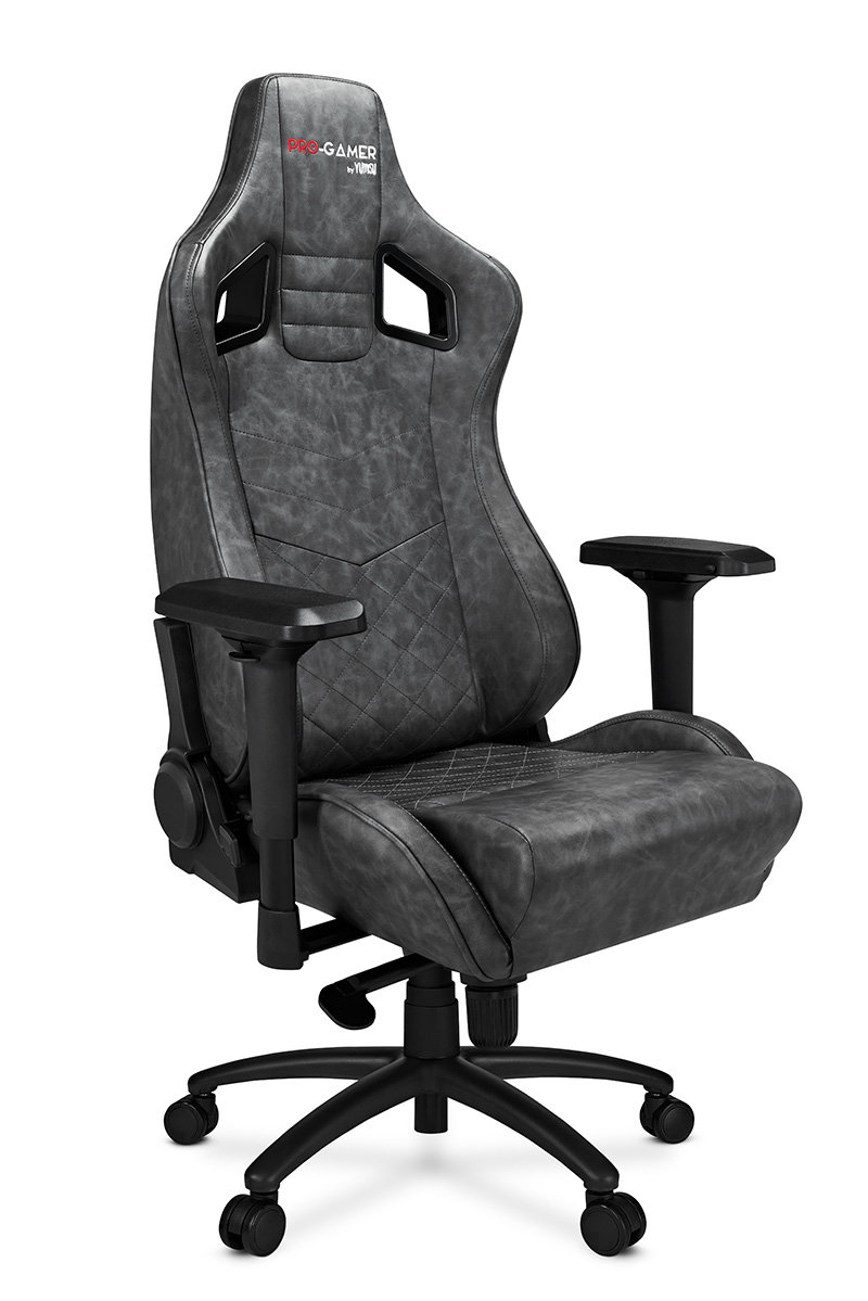 Fotel gamingowy PRO-GAMER Xano Szary obrotowy do biurka - PRO-GAMER ...