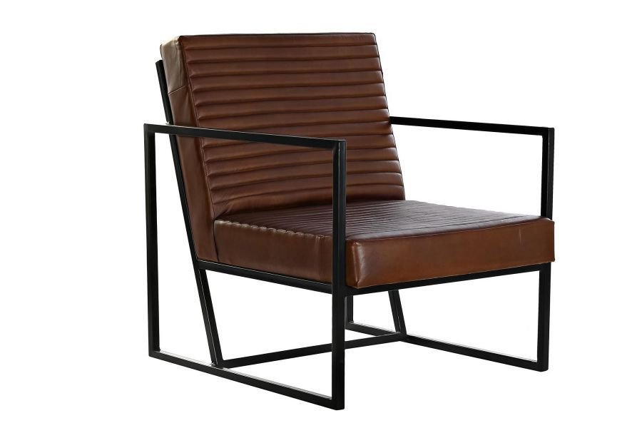 Fotel Skórzany PELLE 90x75x89 - MIA home | Sklep EMPIK.COM