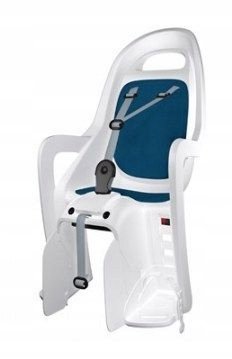 Fotelik Rowerowy Tylny Tył Polisport Groovy Ff (Biały/Dżinsowy ...