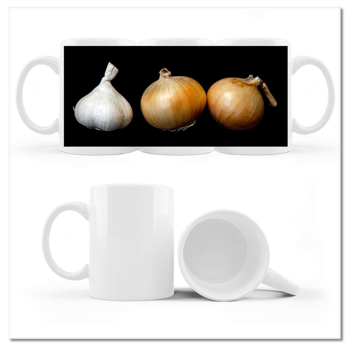 Foto Kubek Cebula Czosnek Warzywa - ZeSmakiem | Sklep EMPIK.COM