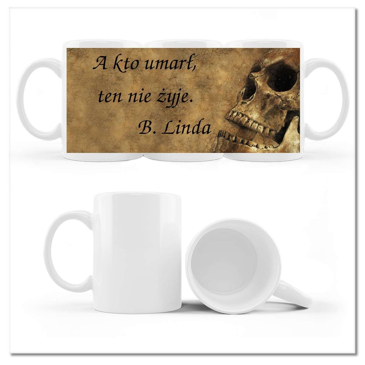 Foto Kubek Cytat z Psów - ZeSmakiem | Sklep EMPIK.COM