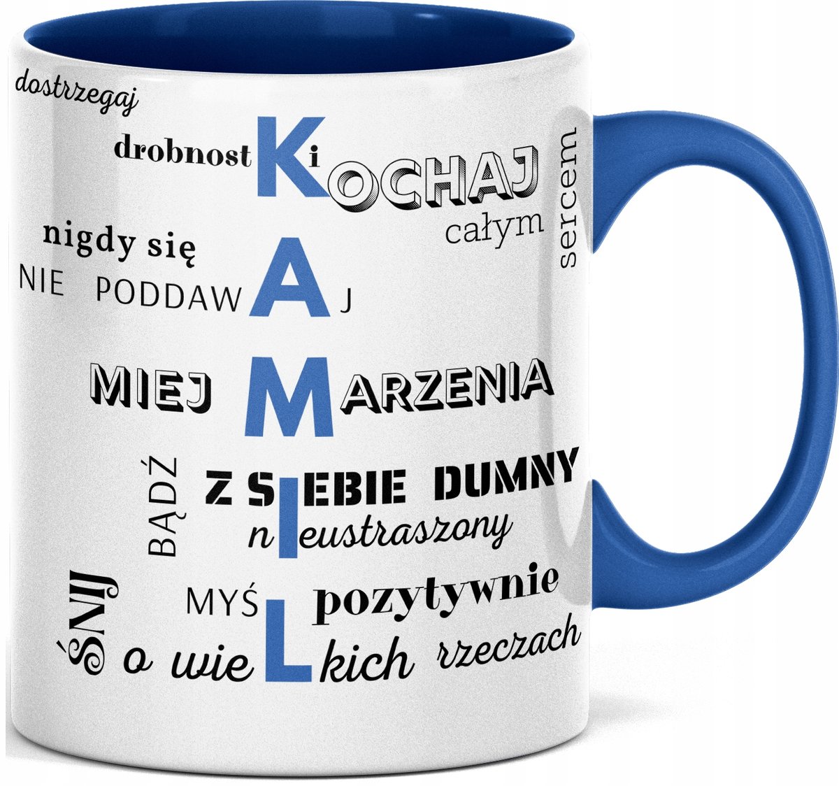 FOTO KUBEK Z IMIENIEM PREZENT NA IMIENINY 18 30 40 50 DLA KAMILA IMIĘ KAMIL - candygift | Sklep ...