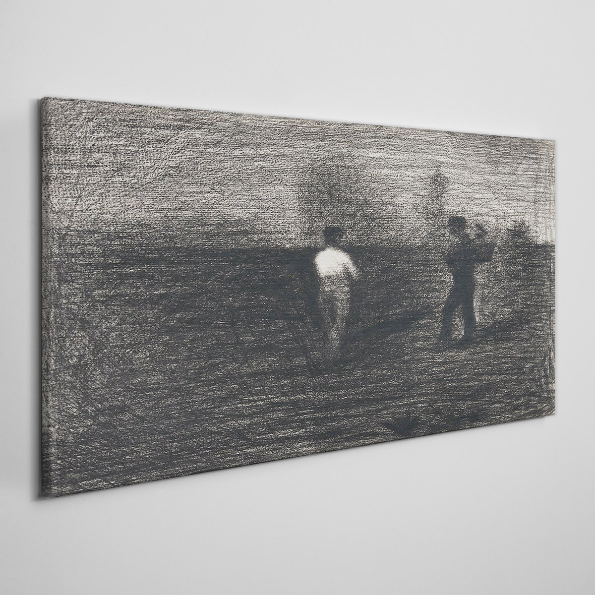 Foto-obraz na ramie płótno Chłopi Seurat 100x50 cm - Coloray | Sklep ...