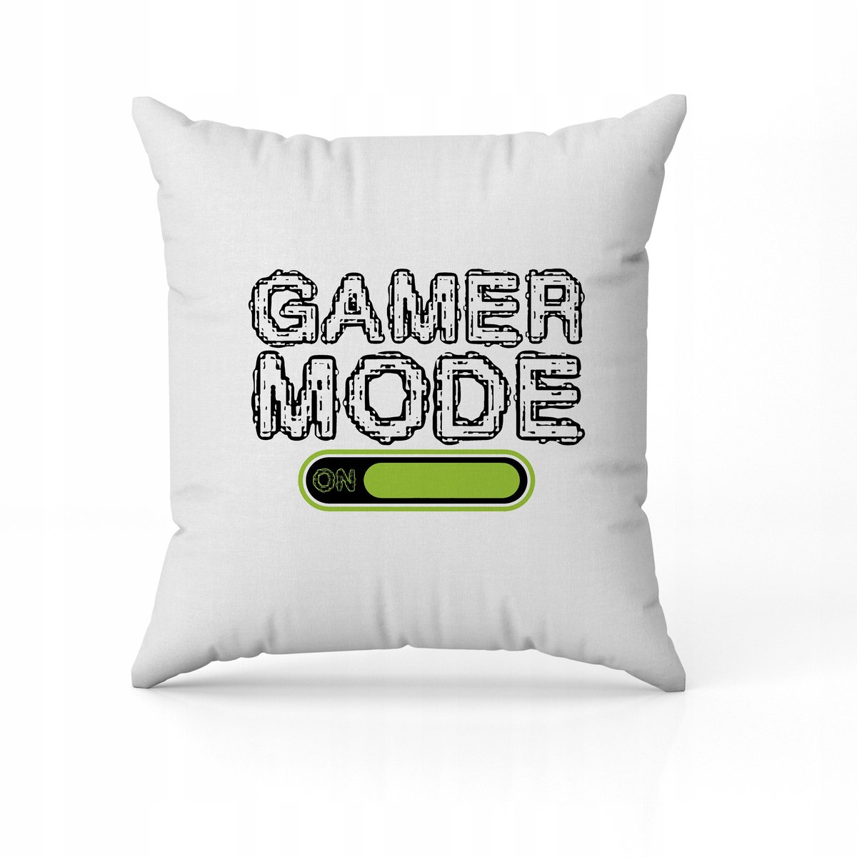 Foto Poduszka Dekoracyjna Z Nadrukiem PREZENT GAMER MODE + IMIĘ - Atram ...