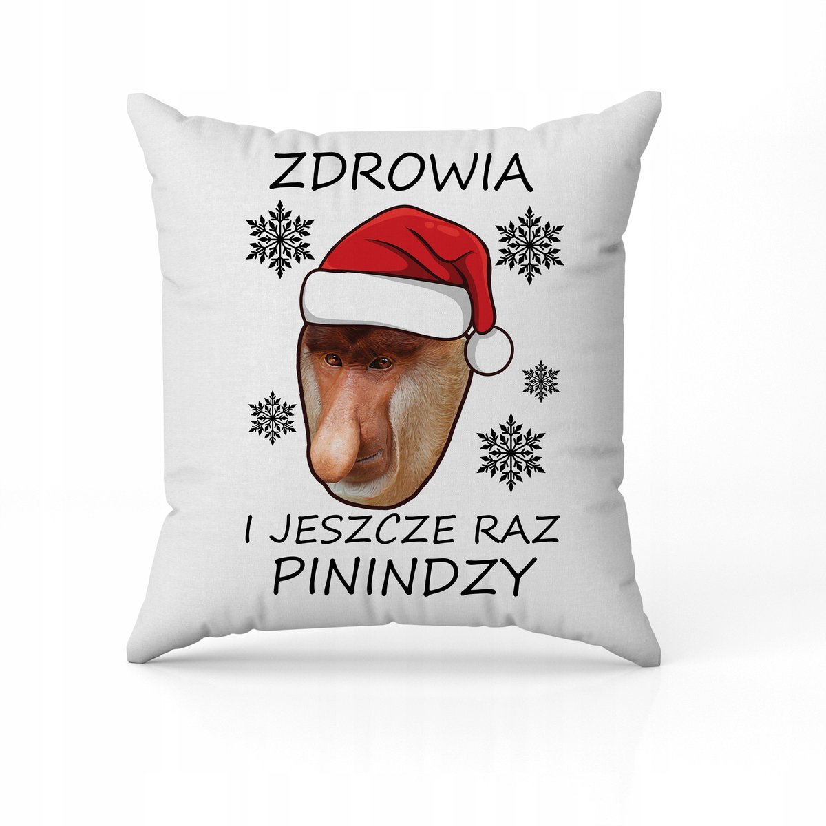 Foto Poduszka Dekoracyjna Z Nadrukiem PREZNT JANUSZ NOSACZ MEME + IMIĘ ...