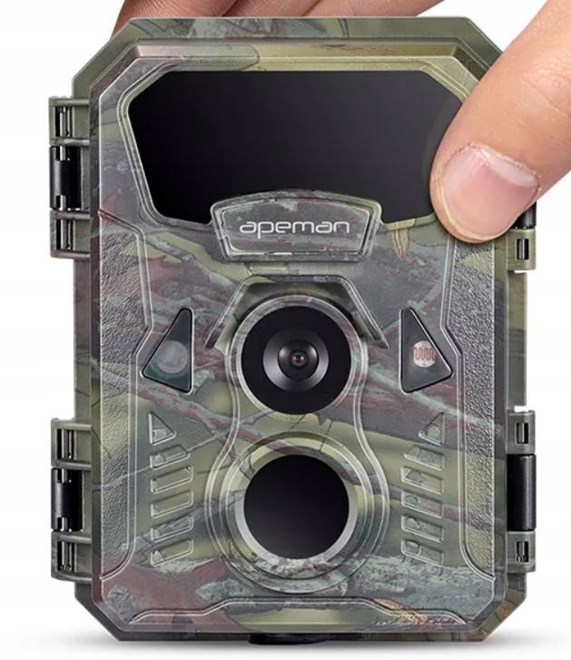 FOTOPUŁAPKA KAMERA LEŚNA NOKTOWIZYJNA APEMAN H40 16MP Night Vision MAŁA ...