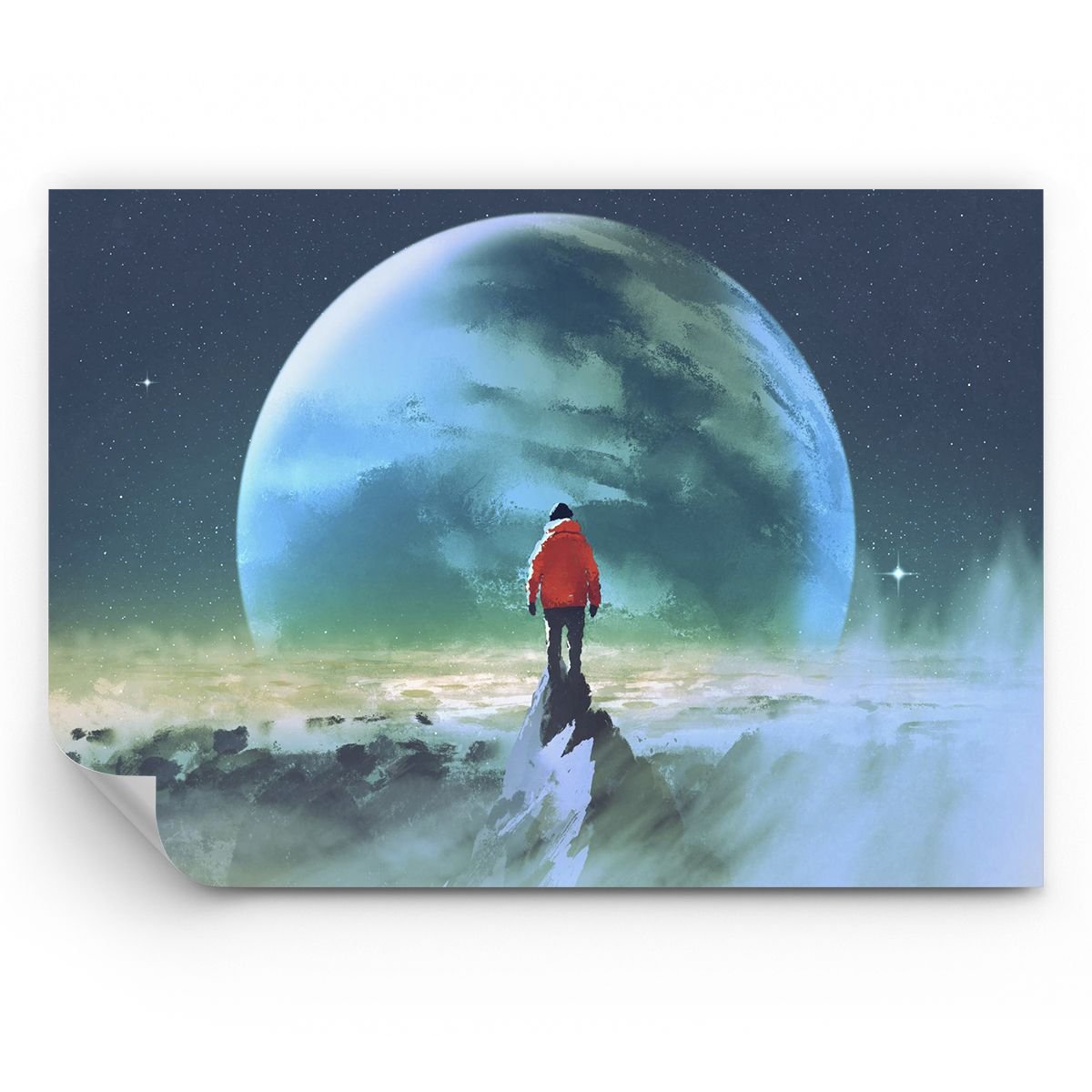 FOTOTAPETA Abstrakcja, Fantasy, Planeta Ziemia TAPETA NA ŚCIANĘ DO ...