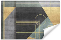 Fototapeta Do Salonu Abstrakcja Geometryczna Beton Mural 270cm X 180cm - Muralo | Sklep EMPIK.COM