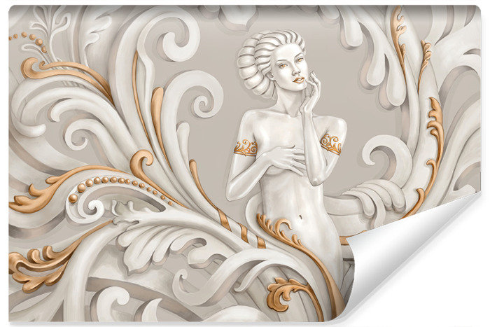 Fototapeta Do Sypialni MEDUZA Grecka Bogini Kobieta Efekt 3D 135cm x 90cm - Muralo | Sklep EMPIK.COM