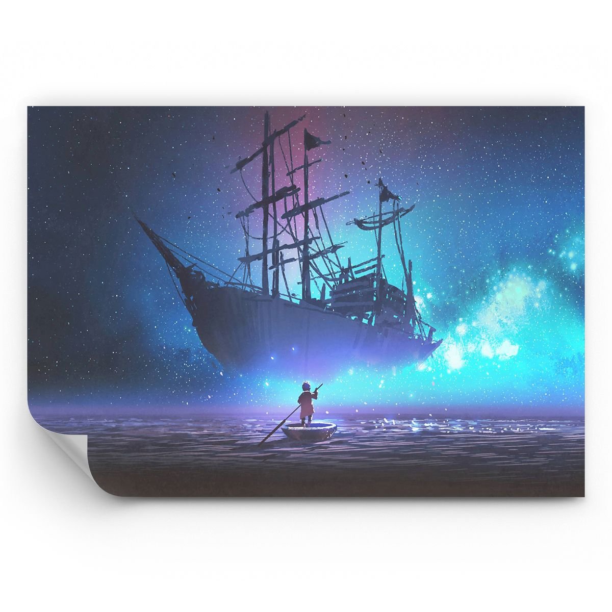 FOTOTAPETA Grafika, Fantasy, Statek Widmo TAPETA NA ŚCIANĘ DO SYPIALNI ...